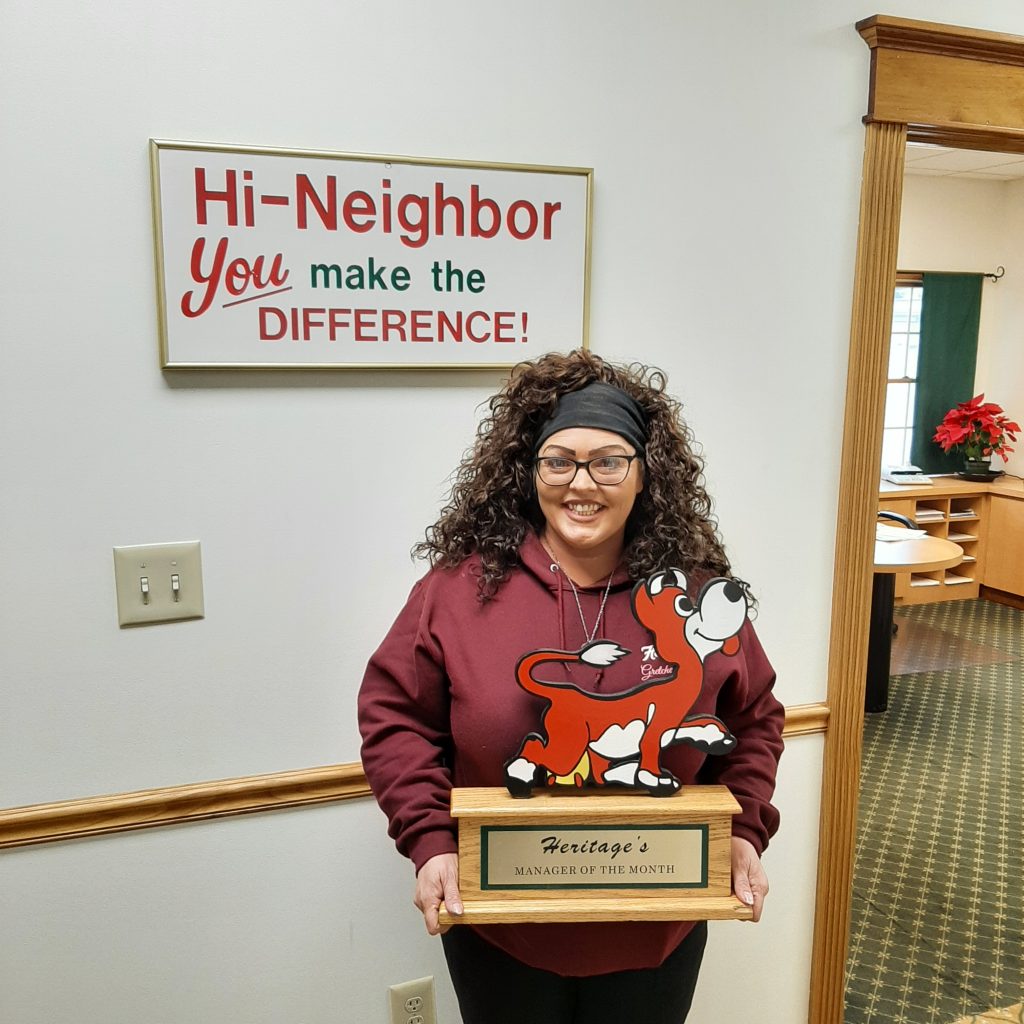 Ashley Ivey - January 2024 - Manager of the Month - Heritage's Dairy Stores