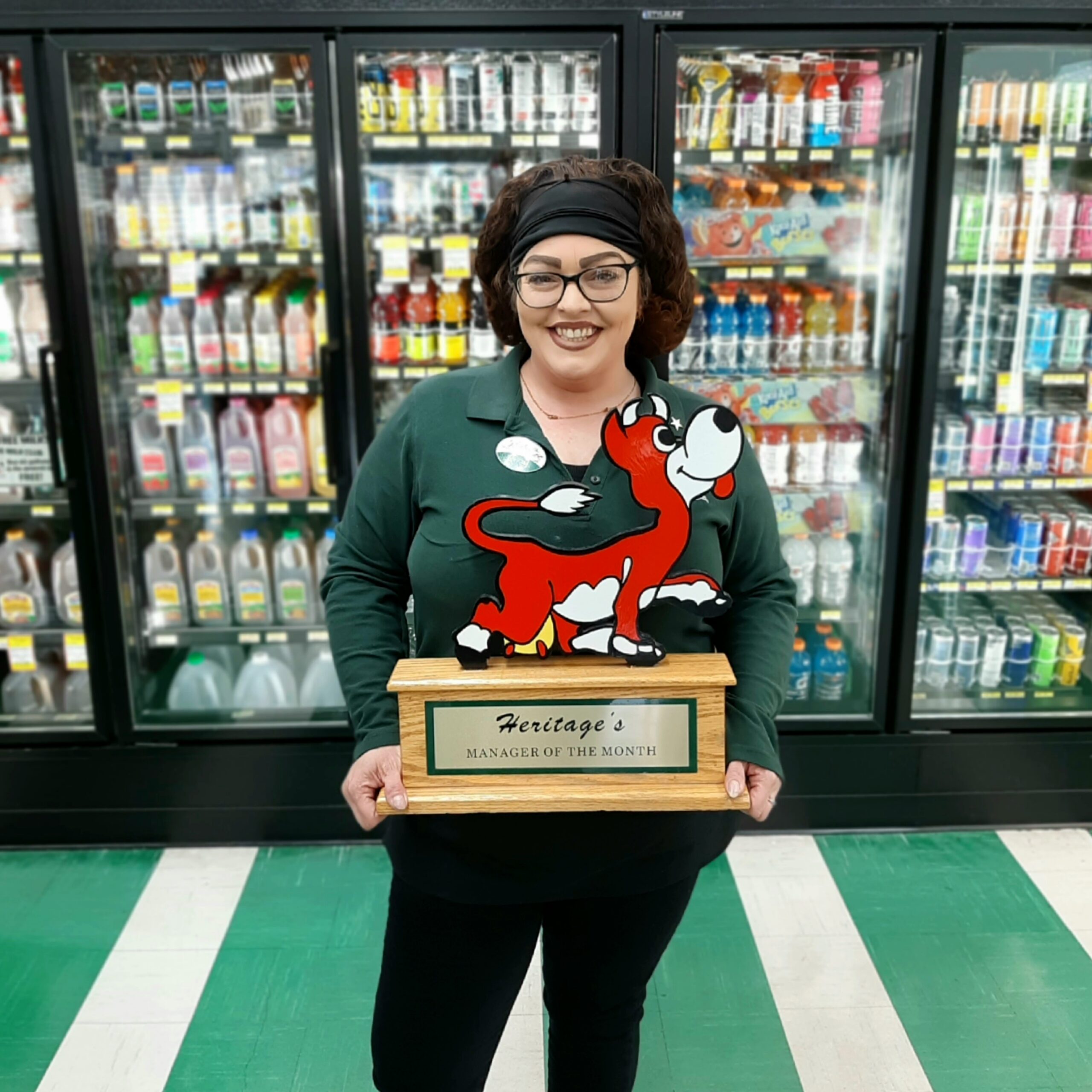 Ashley Ivey - Manager of the Month – Store #18 - Heritage's Dairy Stores