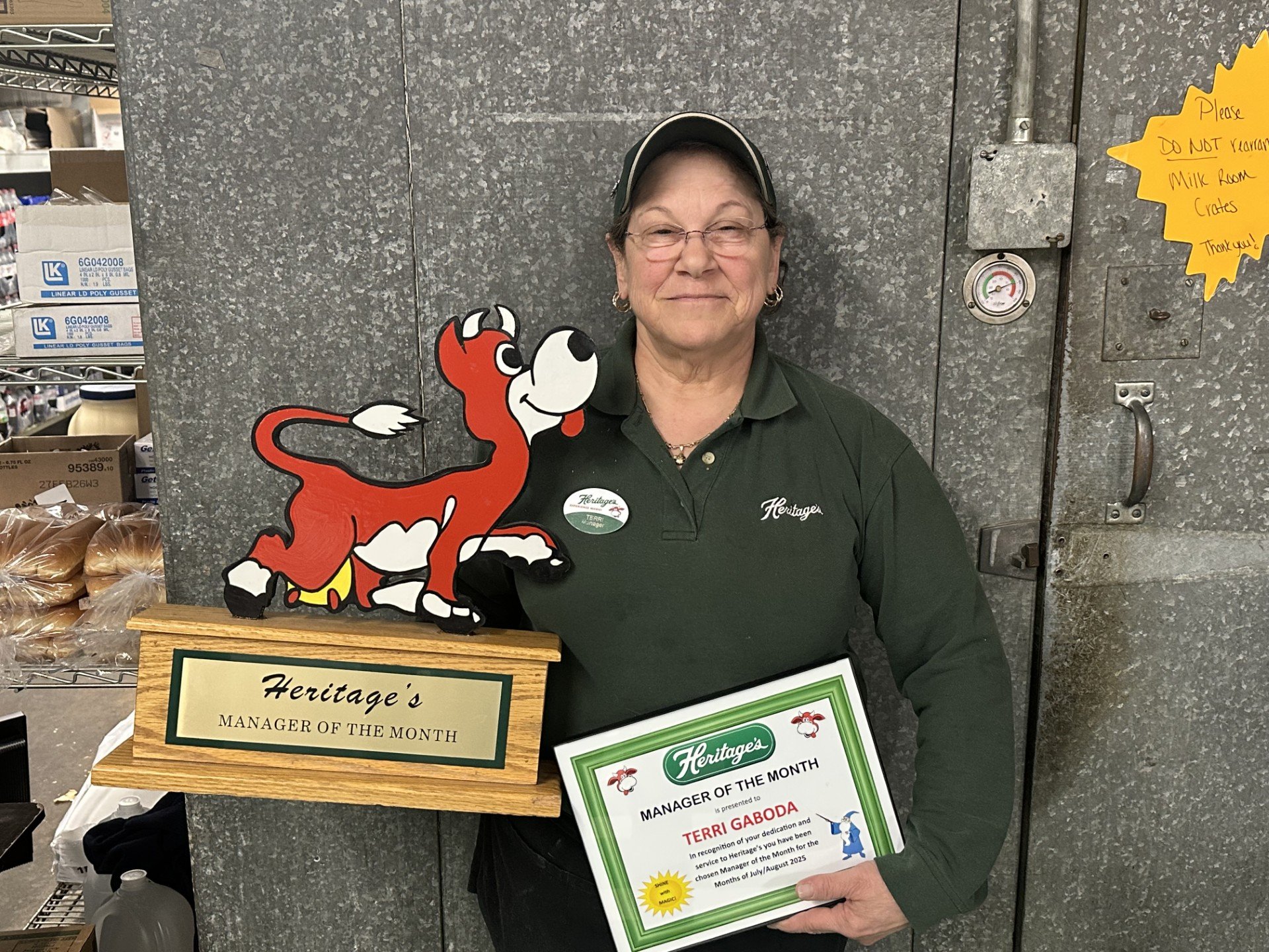 Manager of the Month - July/August 2025 - Terri Gaboda - Heritage's ...